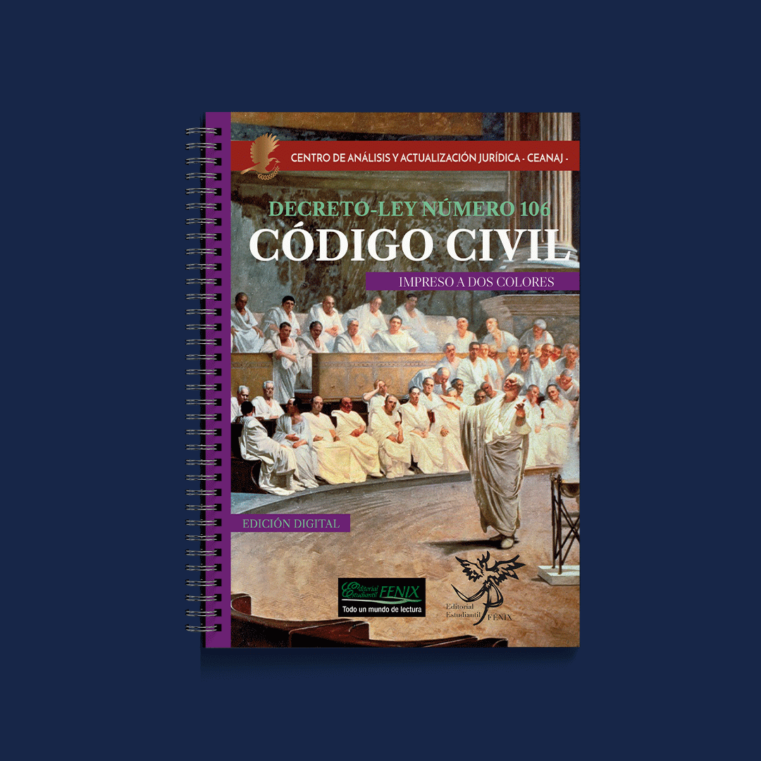 Código Civil. – Editorial Estudiantil FENIX